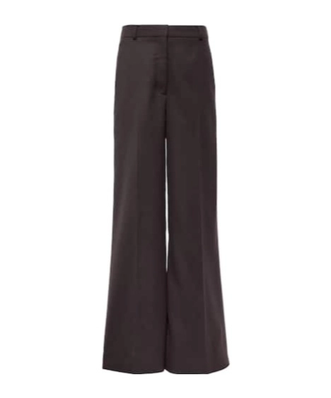 Stella McCartney High-rise Wool Wide-leg Pants