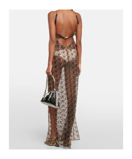 Attico Cotton-blend Maxi Dress