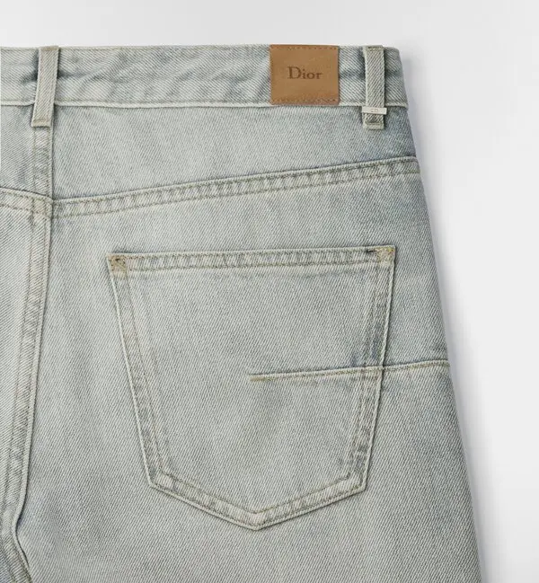 Dior Cuffed Regular-fit Jeans