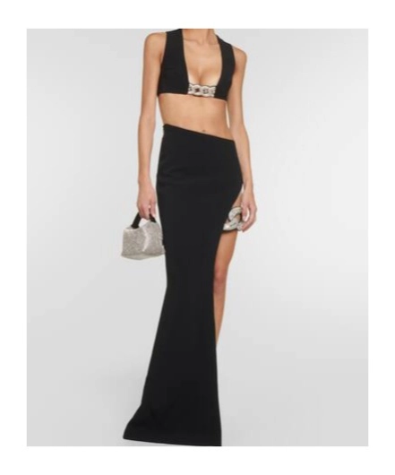 David Koma Embellished Bra Top