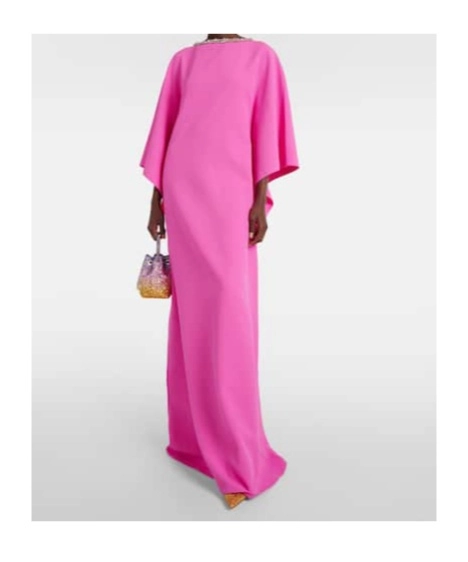 SAFIYAA LONDON Amarella Crystal-embellished Gown