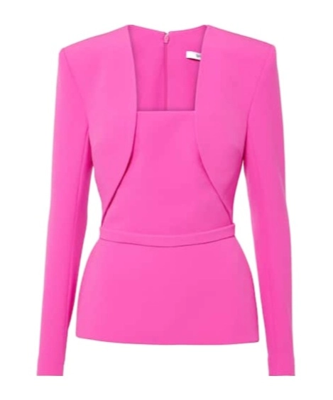 SAFIYAA LONDON Paneled Crêpe Top