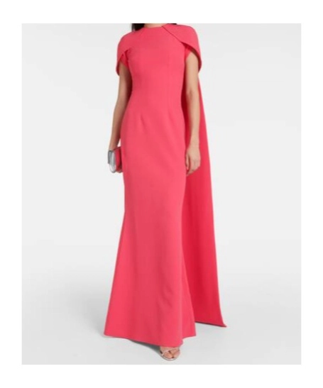 SAFIYAA LONDON Ginkgo Cape Gown