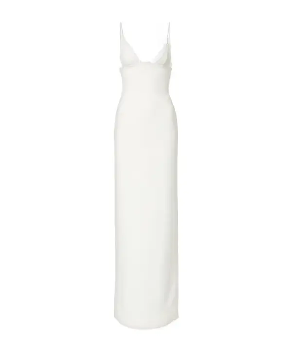 David Koma Bridal Lace-trimmed Gown