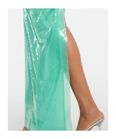 David Koma Halterneck Sequined Gown