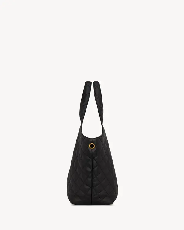 Saint Laurent Icare Quilted Nappa Leather Tote