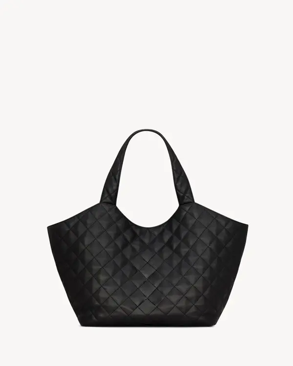 Saint Laurent Icare Quilted Nappa Leather Tote