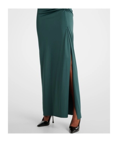Victoria Beckham Ruched Asymmetric Gown