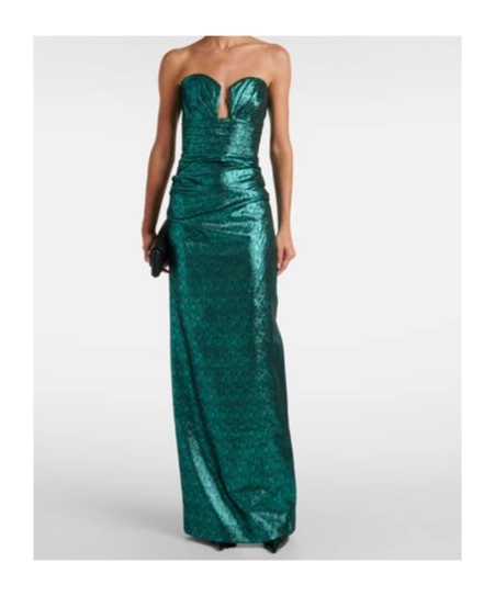 Rebecca Vallance Elsie Off-shoulder Gown