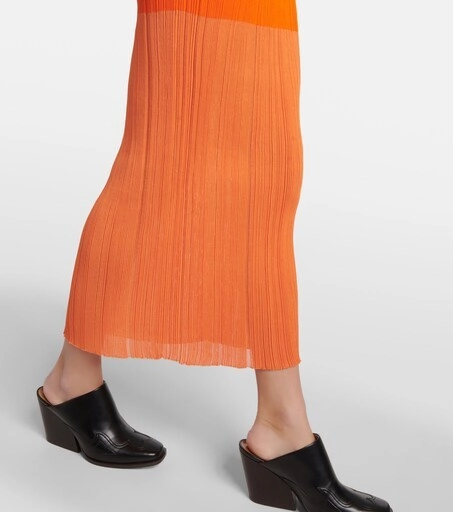 Stella McCartney Pleated Midi Dress