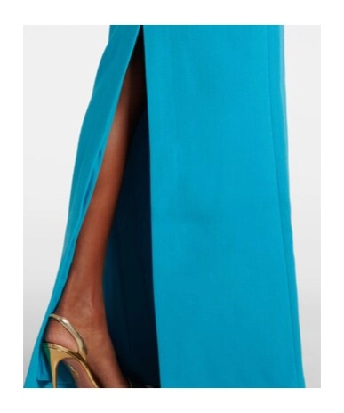 Rebecca Vallance Ella One-shoulder Gown - Blue