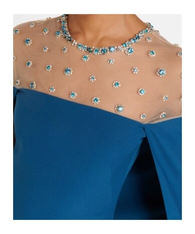 SAFIYAA LONDON Ambere Embroidered Gown
