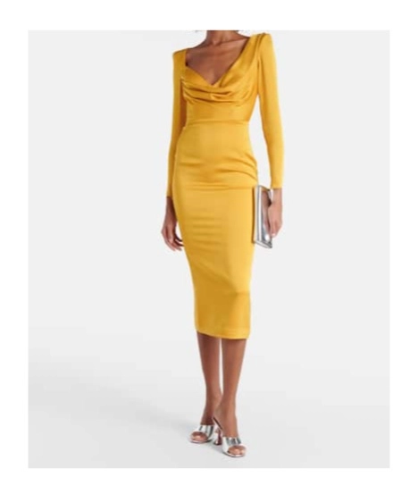 Alex Perry Flowing Midi Dress