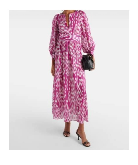 ERES Tornado Balloon-sleeve Maxi Dress