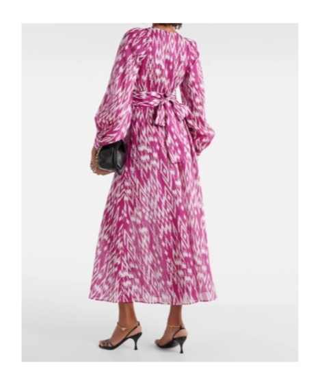 ERES Tornado Balloon-sleeve Maxi Dress