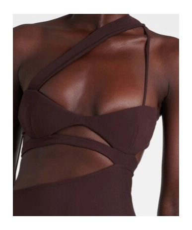 NENSI DOJAKA Asymmetric Midi Dress