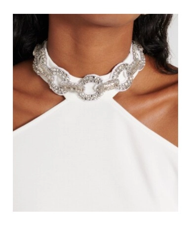 David Koma Bridal Crystal-embellished Minidress