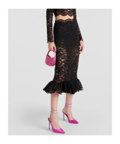 Rene Caovilla Cleo Embellished Satin Pumps