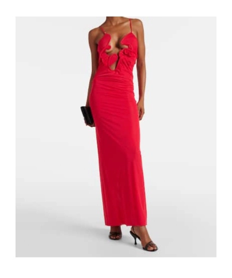 Christopher Esber Sleeveless Cut-out Maxi Dress