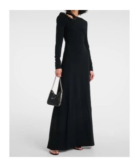 Stella McCartney Crystal-embellished Cutout Gown