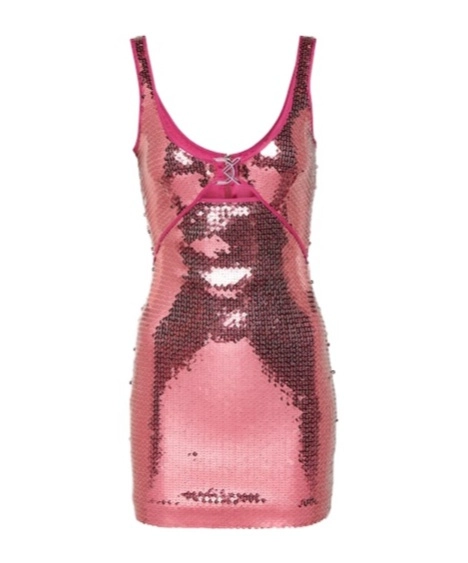 David Koma Sequined Minidress