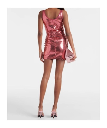 David Koma Sequined Minidress