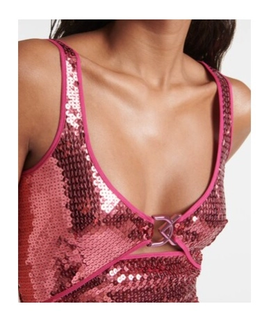 David Koma Sequined Minidress