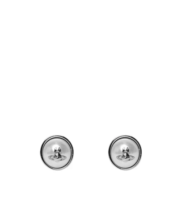 VIVIENNE WESTWOOD Orb-motif Stud Earrings - Gray