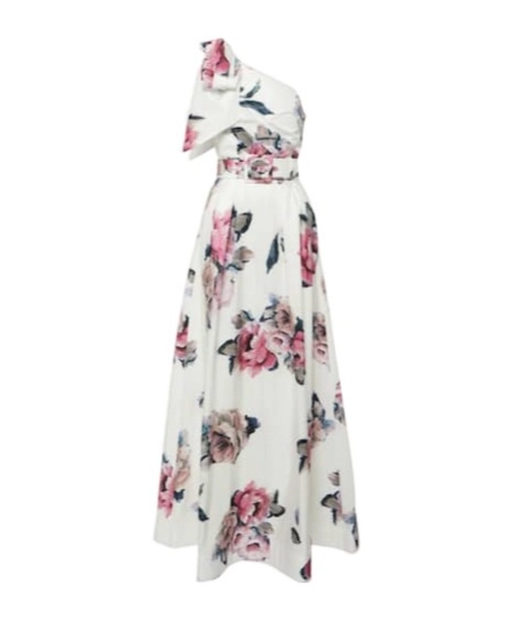 Rebecca Vallance Printed Dress - White