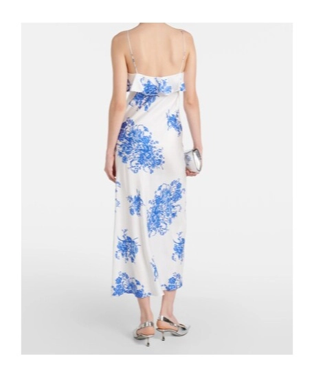 RODARTE Floral Silk Slip Dress