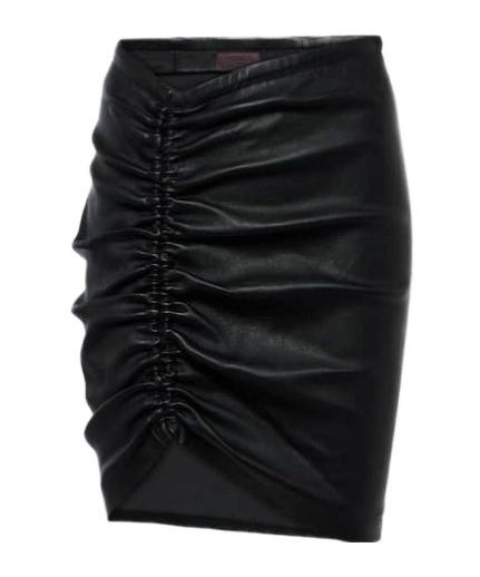 Stouls Mouna Leather Miniskirt