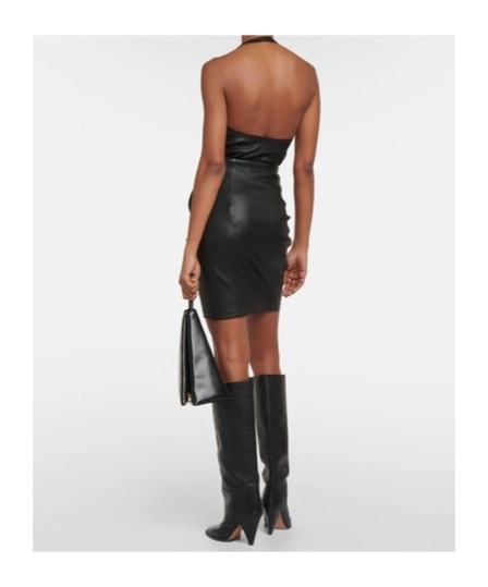 Stouls Mouna Leather Miniskirt