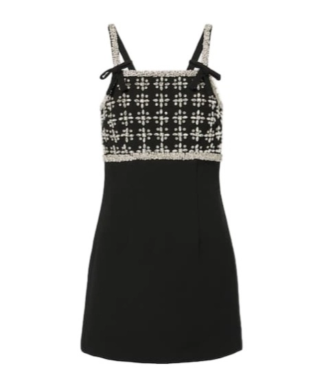 Rebecca Vallance Rina Crystal-embellished Minidress