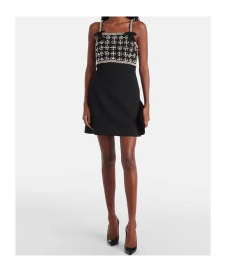 Rebecca Vallance Rina Crystal-embellished Minidress