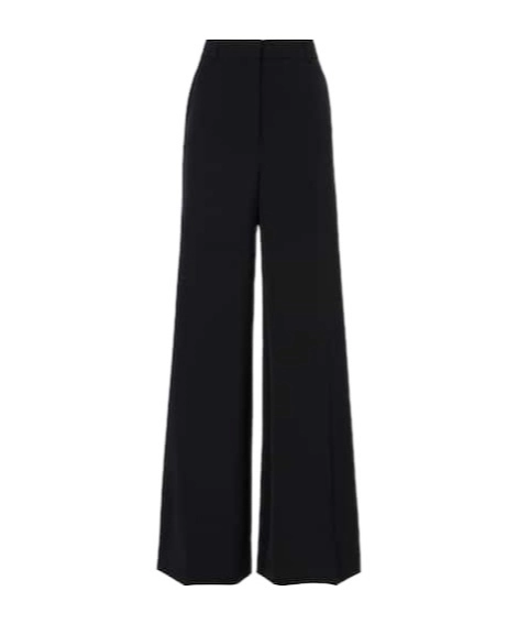 Stella McCartney High-rise Wool-blend Wide-leg Pants