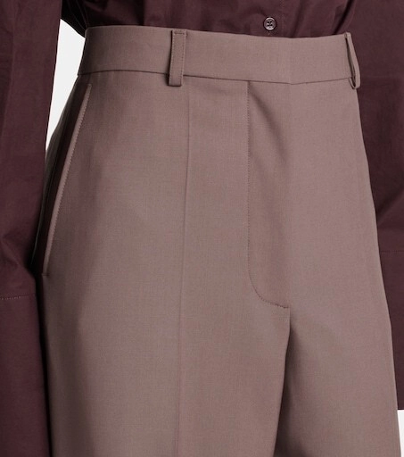Stella McCartney Wool Wide-leg Pants