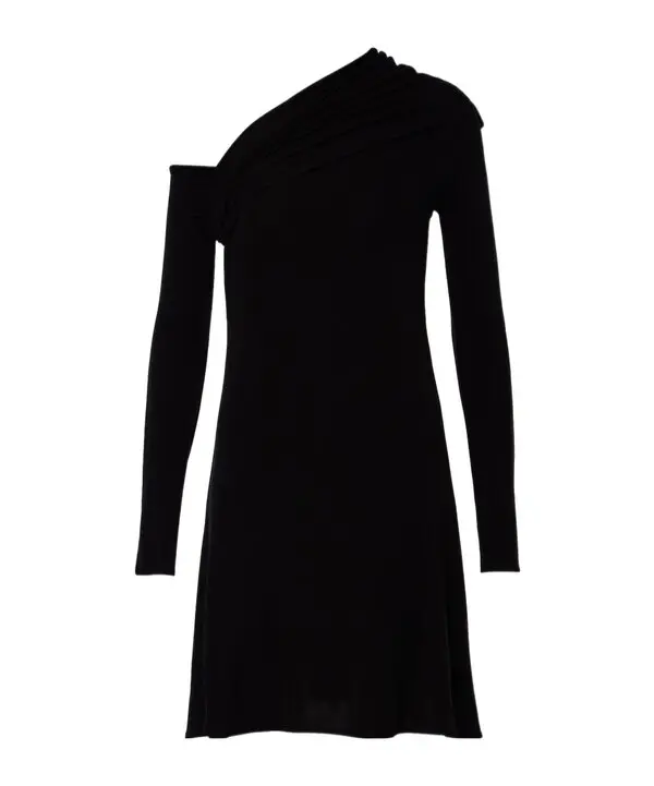 COURREGES Twist One-shoulder Dress