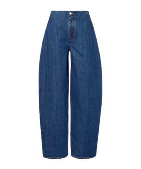 JIL SANDER Barrel-leg Jeans - Blue