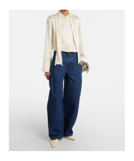 JIL SANDER Barrel-leg Jeans