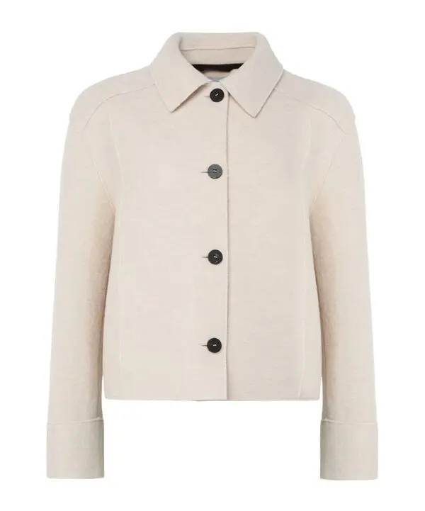 Harris Wharf London Long Sleeve Casual Jackets