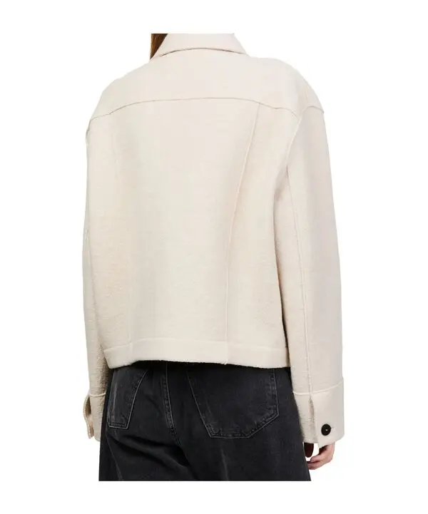 Harris Wharf London Long Sleeve Casual Jackets