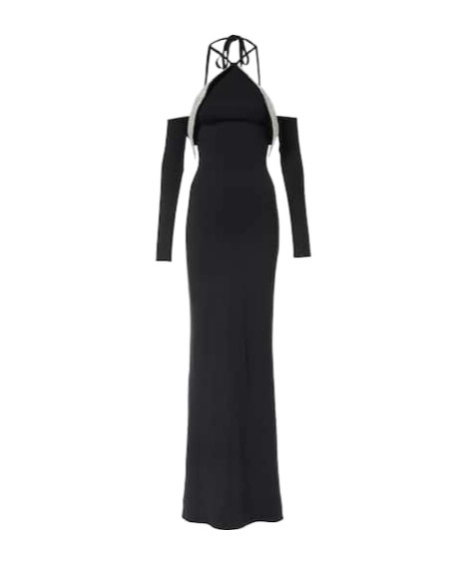 David Koma Crystal-embellished Gown