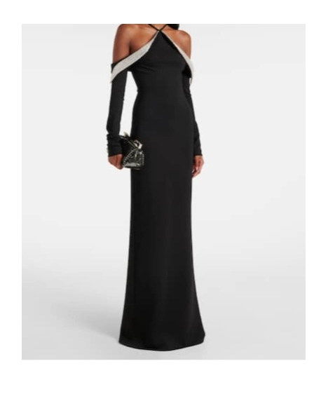 David Koma Crystal-embellished Gown