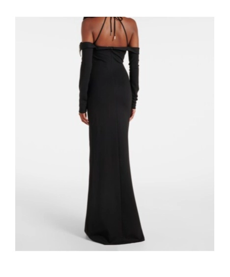 David Koma Crystal-embellished Gown