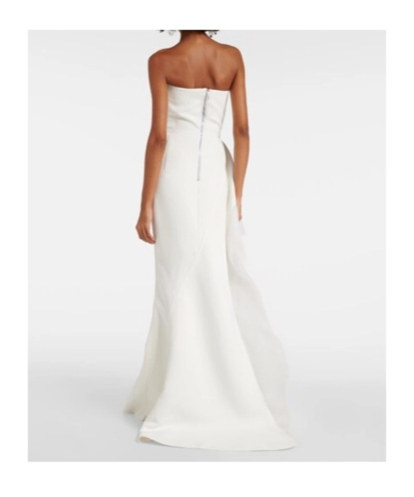 Maticevski Bridal Epitome Tulle-trimmed Crepe Gown
