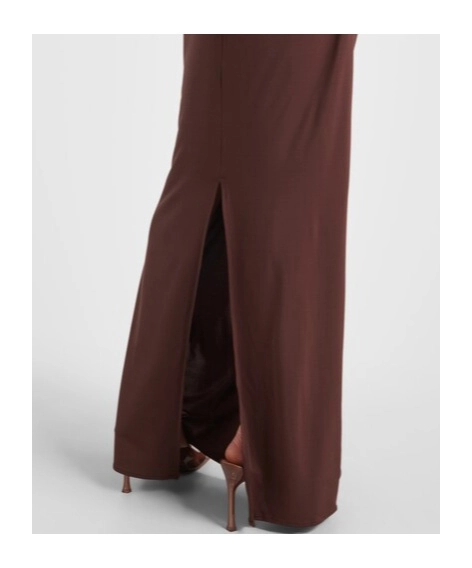 NENSI DOJAKA Sequined Draped Gown