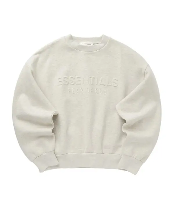 Fear Of God Crewneck Sweatshirt With Embossed Logo