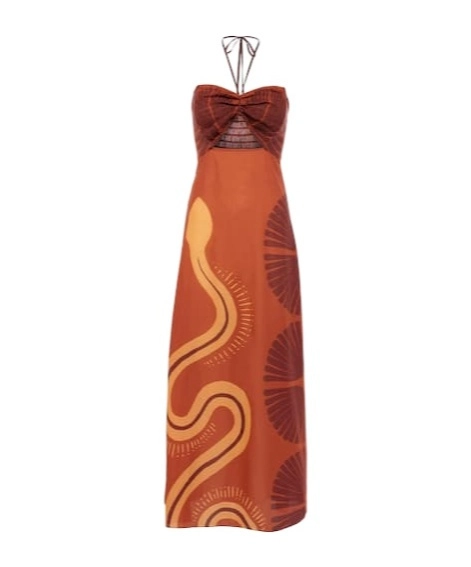 Johanna Ortiz Cotton Maxi Dress