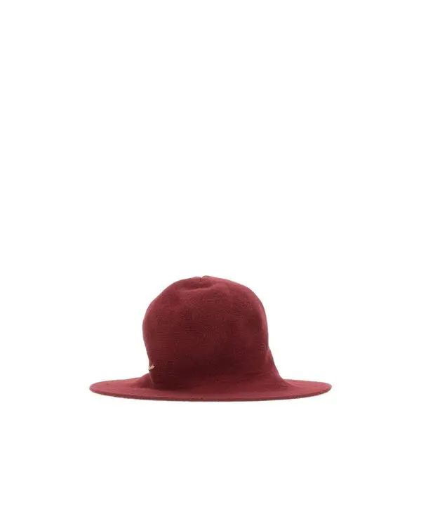 Borsalino Angelina Wool Blend Cloche - Bordeaux