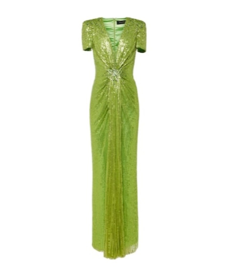 Jenny Packham Momoka Sequined Tulle Gown